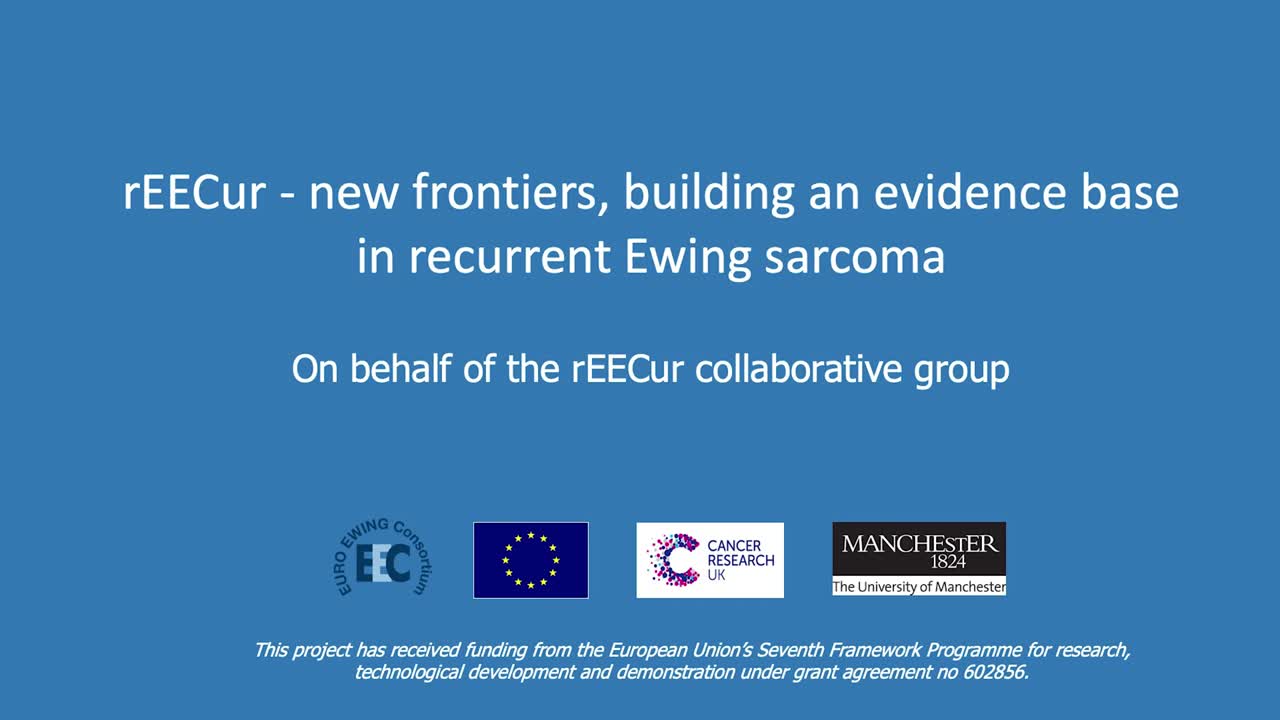 - rEECur - new frontiers, building an evidence base in recurrent Ewing ...