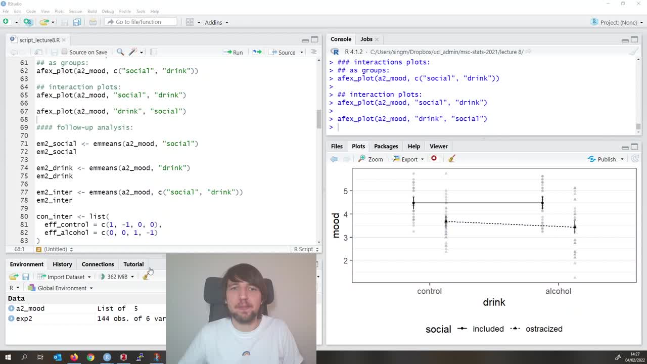 - MSc Statistics, Lecture 8: Follow-Up Analysis