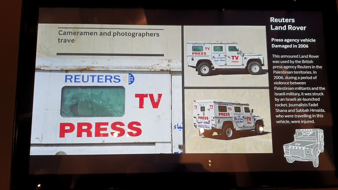 - IWM, 'Reuters Land Rover'