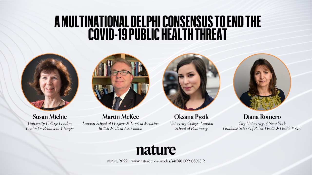 - A Multinational Delphi Consensus To End The Covid-19 Public Health Threat