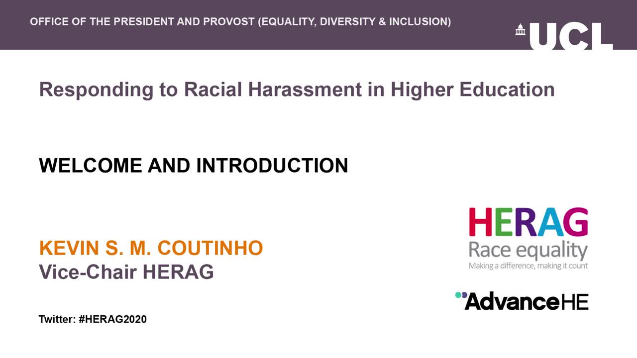 - Welcome and Introduction - Kevin Coutinho