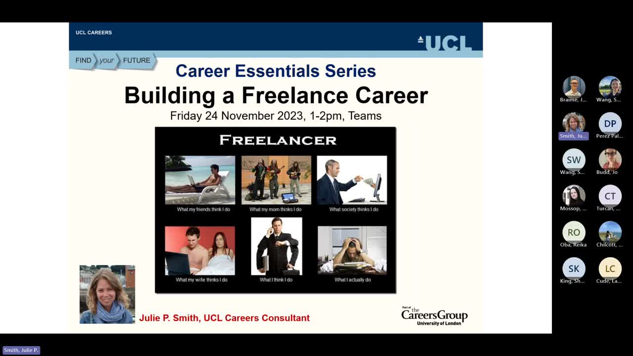 - Career Essentials: Building a Freelance Career