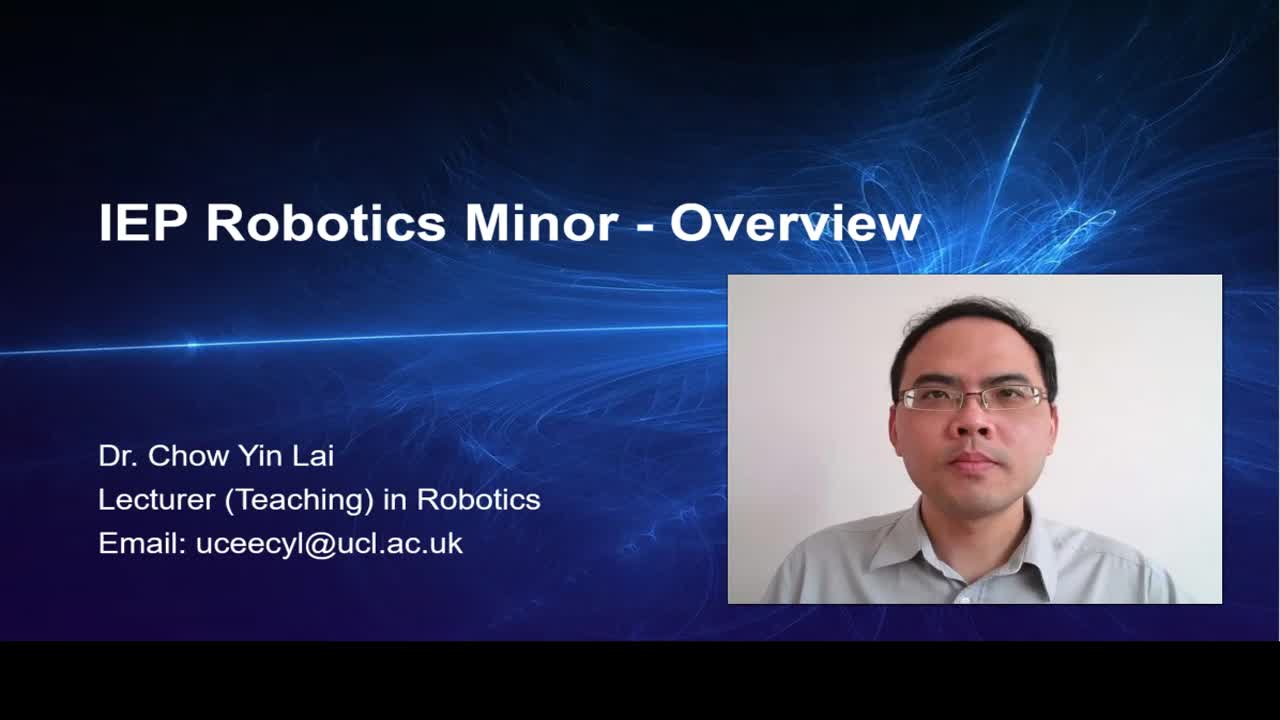 - IEP Robotics Minor Introduction
