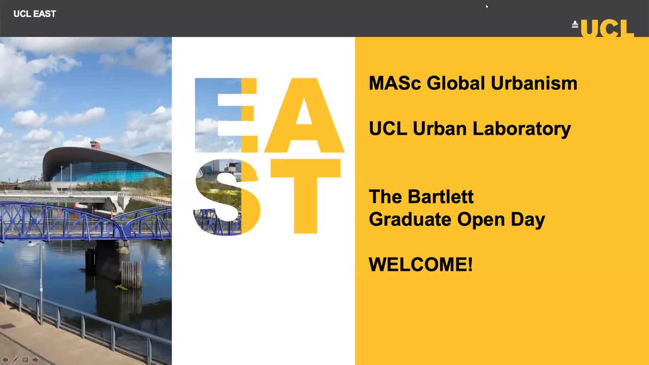 - Global Urbanism MASc at UCL Urban Laboratory Q&A