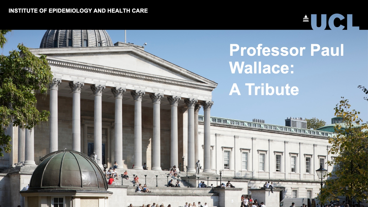 - Professor Paul Wallace