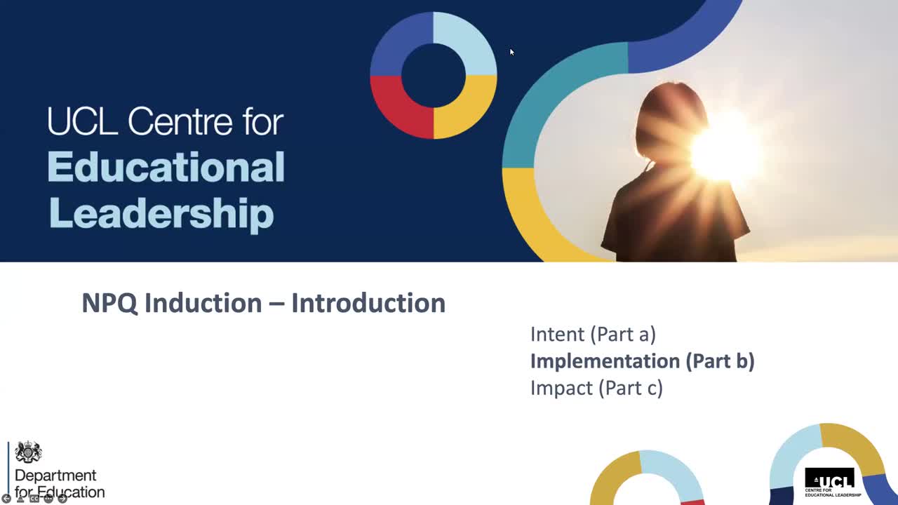 - NPQ Induction Video 2