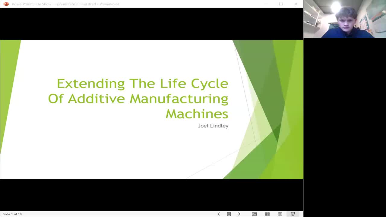 - Extending The Life Cycle Of Additive Manufacturing Machines. Joel ...