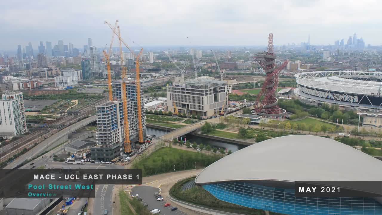 - UCL East Pool Street West Timelapse April 2021