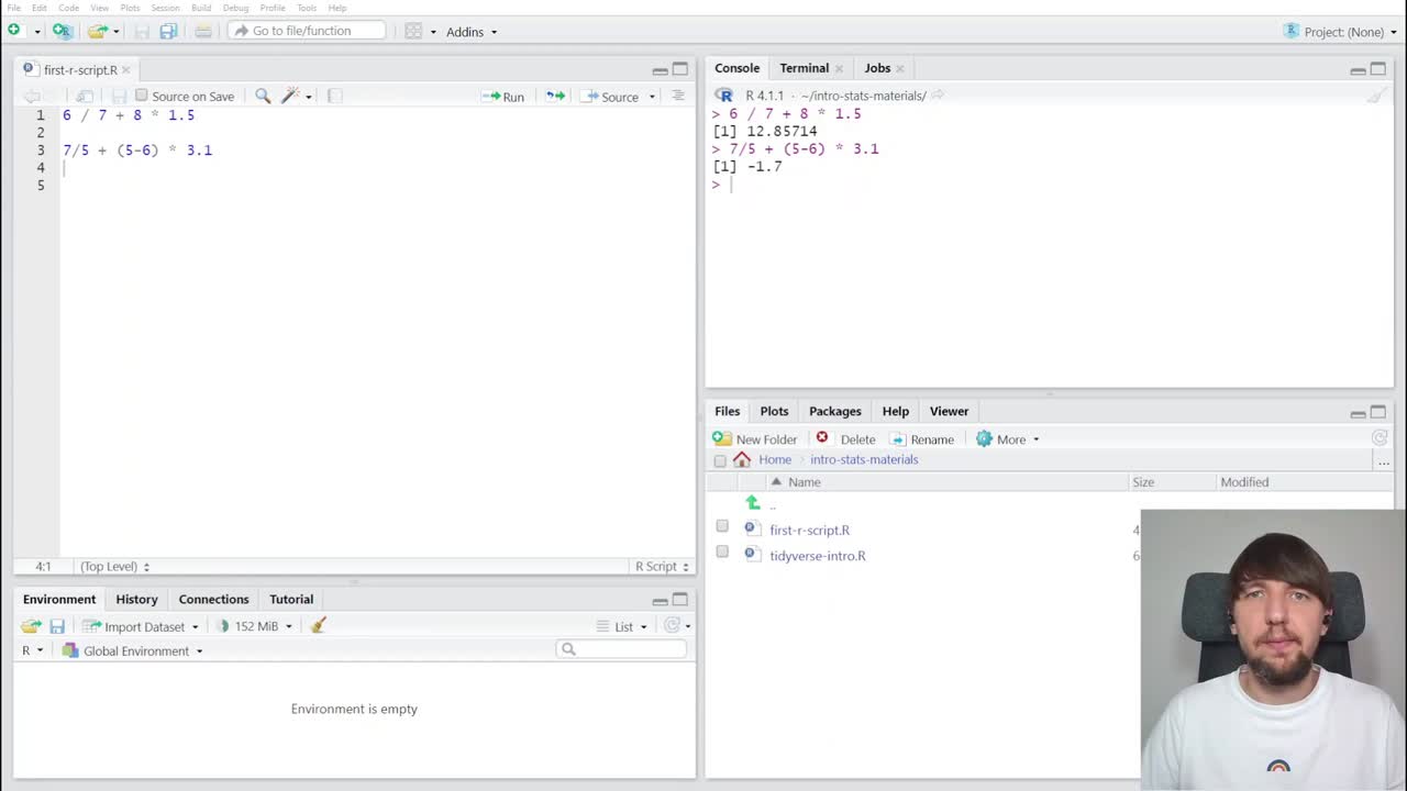 - MSc Statistics, Lecture 2: Variables in R