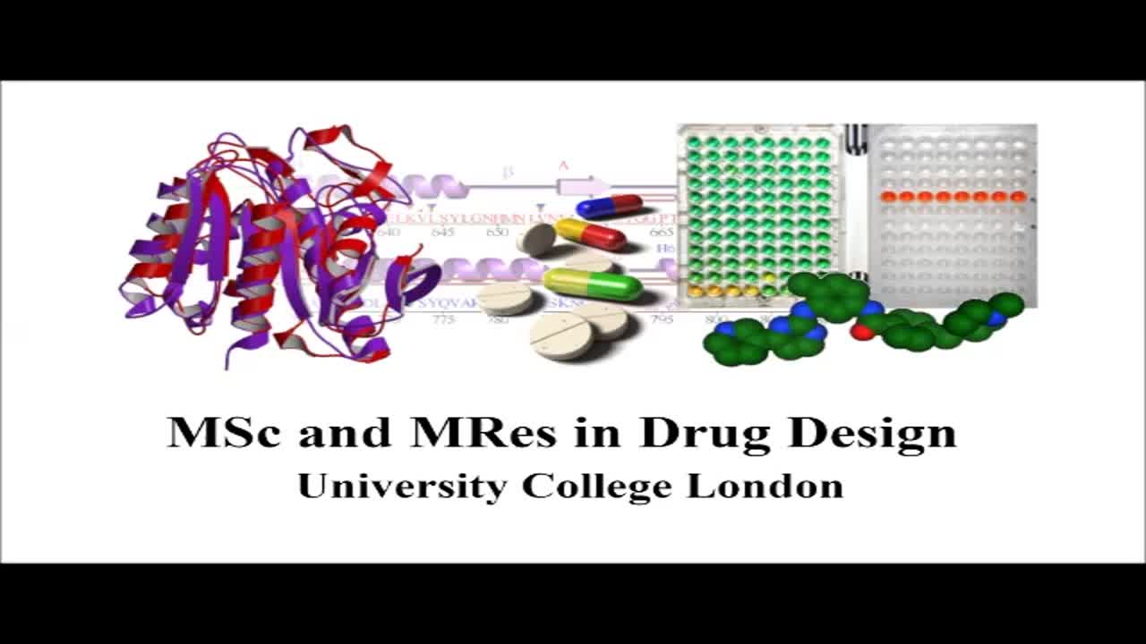 - Masters Drug Design