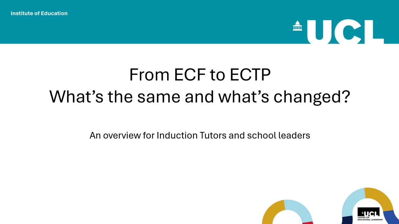 ECF to ECTP - What's the same and what's changed
