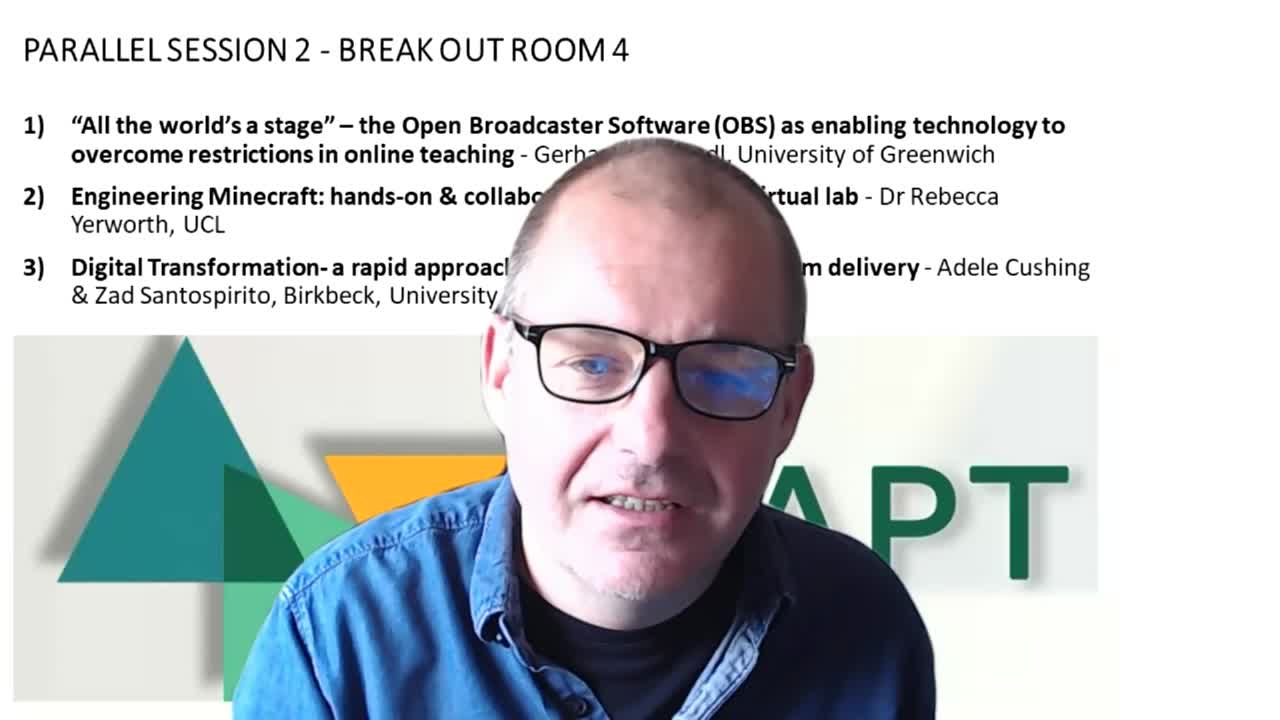 - APT2021 Parallel Session 2 Room 4