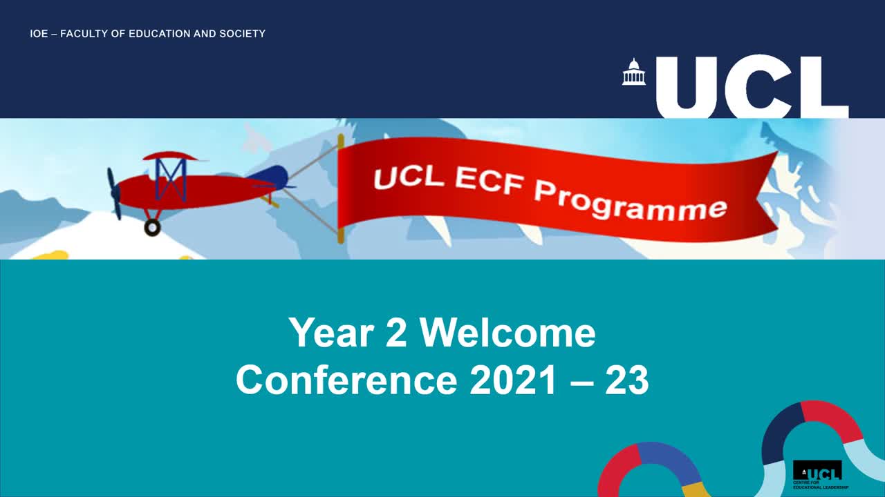 - Year 2 ECT and Mentor Conference Recording (Part A)