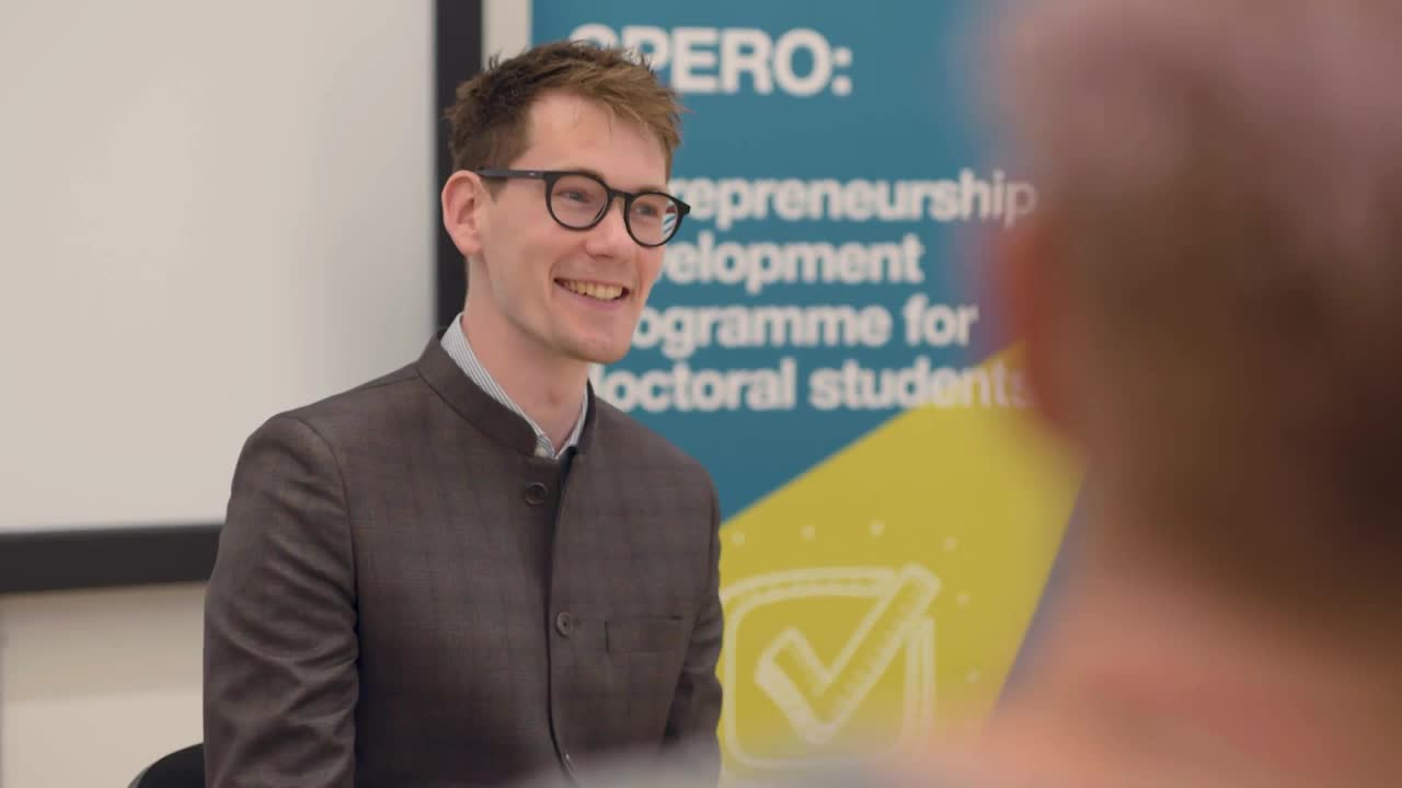 - PhD student Myles Harris on UCL’s entrepreneurship programme