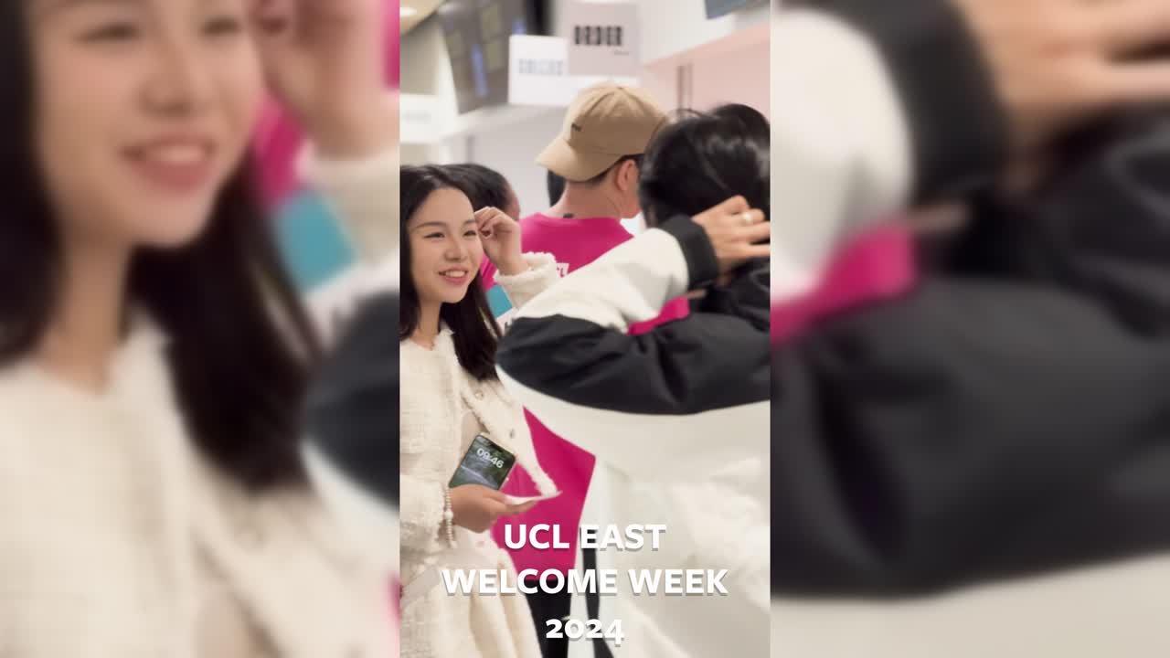 - UCL East Welcome Week 2024