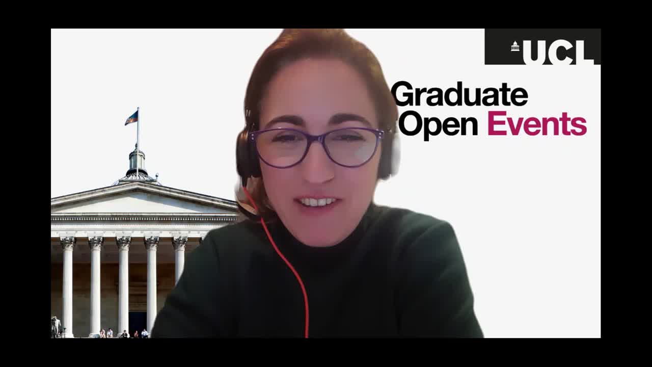 - UCL Statistical Science - Postgraduate Virtual Open Day January 2023