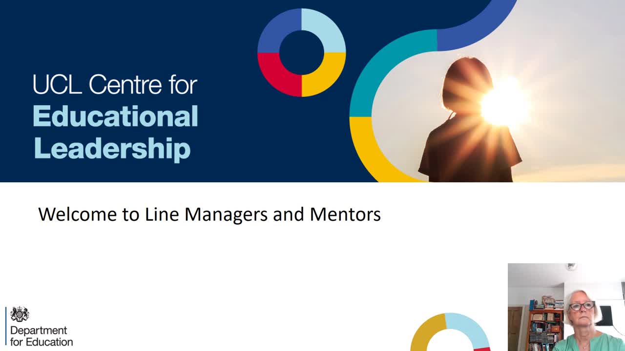 - NPQ Line Manager/Mentor video