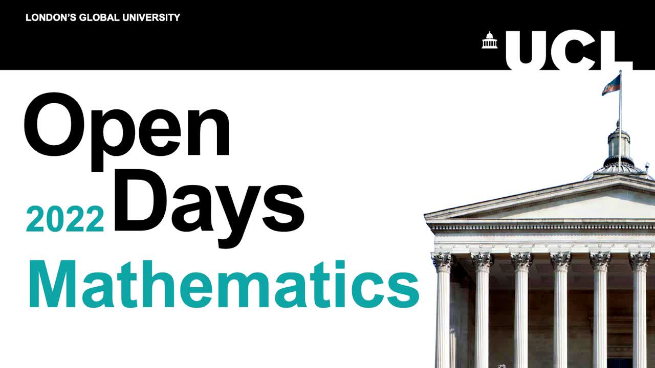 - Open Days 2022 - Mathematics