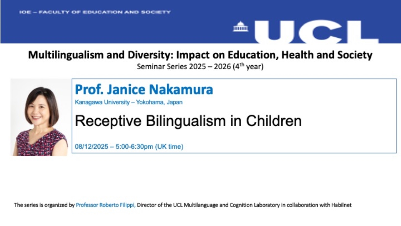 - Receptive Bilingualism in Children