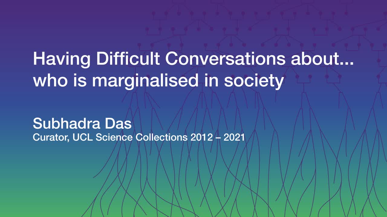 - Having Difficult Conversations...About Who is Marginalised in Society ...